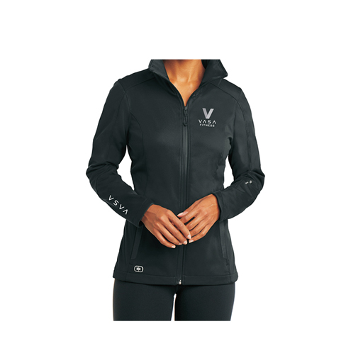 Womens Black Crux Jacket - VASA Uniforms