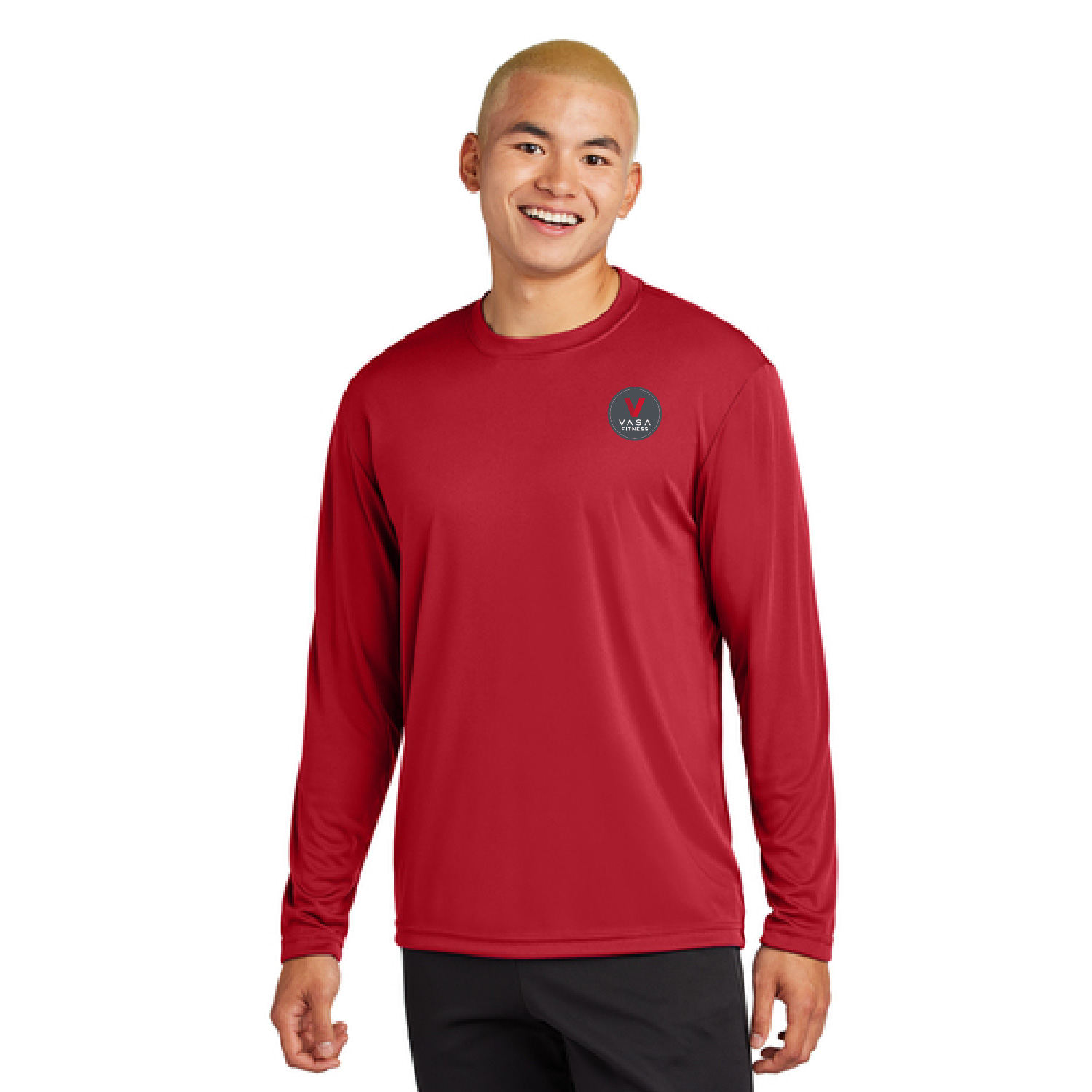 Mens Long Sleeve Locker Tee - COACH - VASA Uniforms